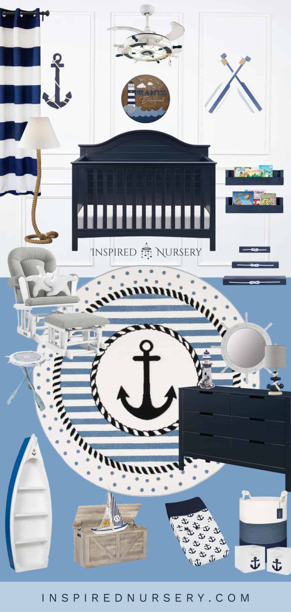 Ahoy Sailor! Nautical Boy Nursery: A Seafaring Haven for Your Little ...
